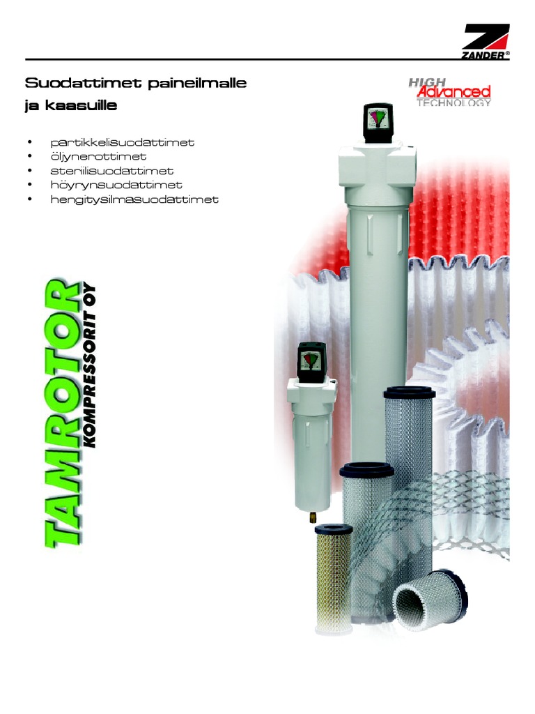 Zander Air Microfilters | PDF