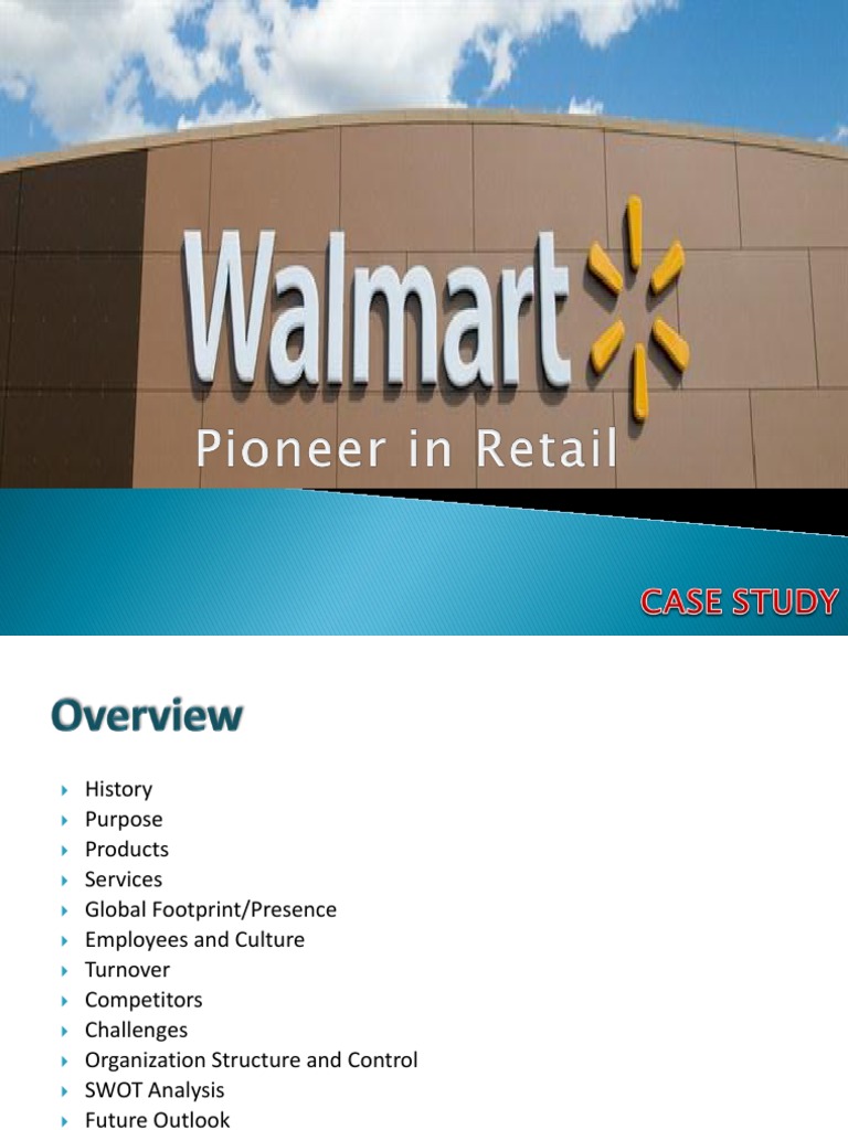 Walmart: Global Retail Strategy Overview | PDF | Walmart | Retail