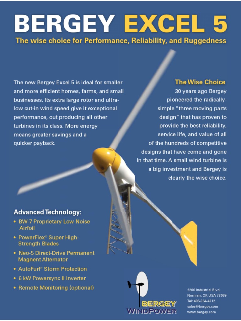 Excel 5 Spec Sheet | PDF