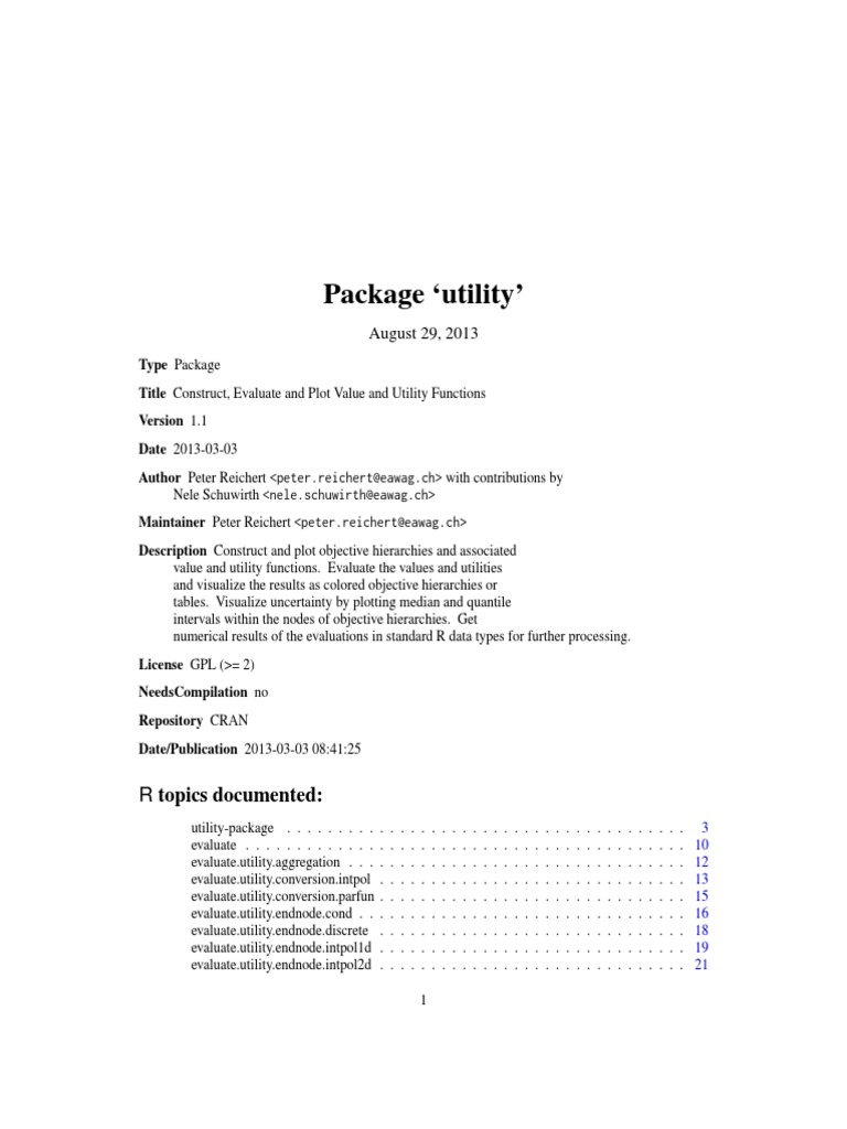 Utility | PDF | Parameter (Computer Programming) | Subroutine