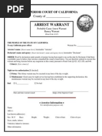 J50 Warrant of Arrest Application Form | PDF | Arrest | Arrest Warrant