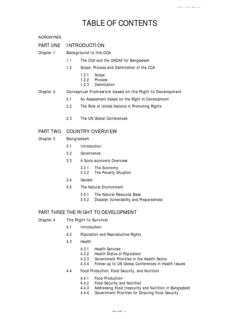 Assessing Bangladesh's Progress Towards Realizing the Right to ...