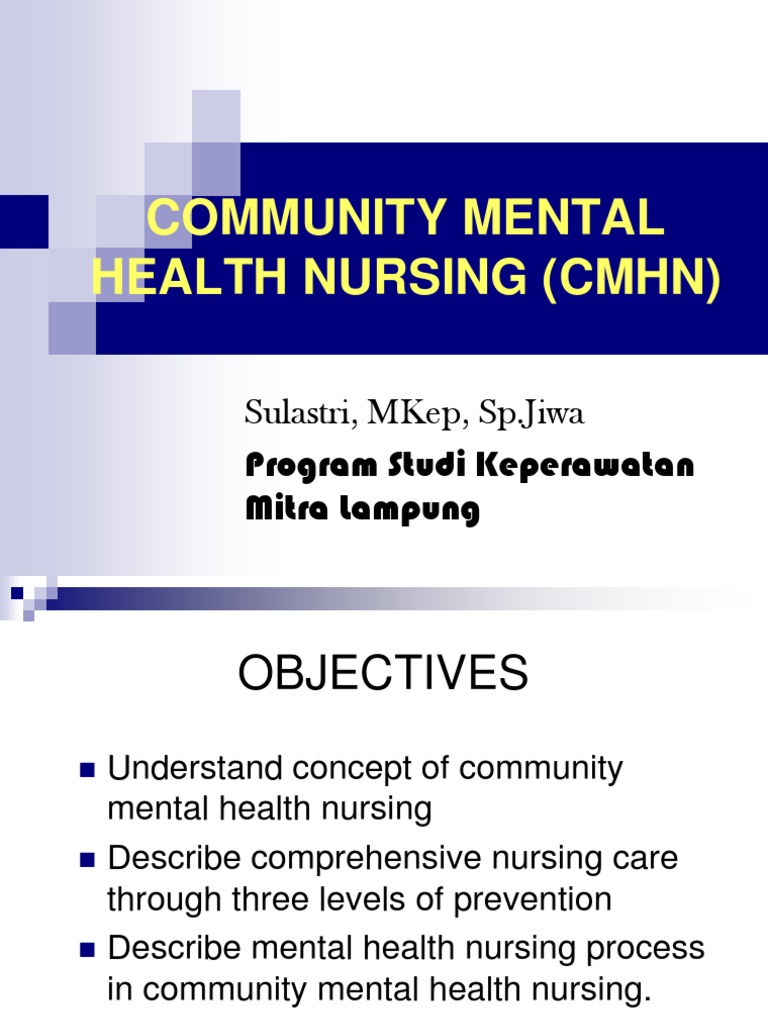 CMHN | PDF | Mental Health | Preventive Healthcare
