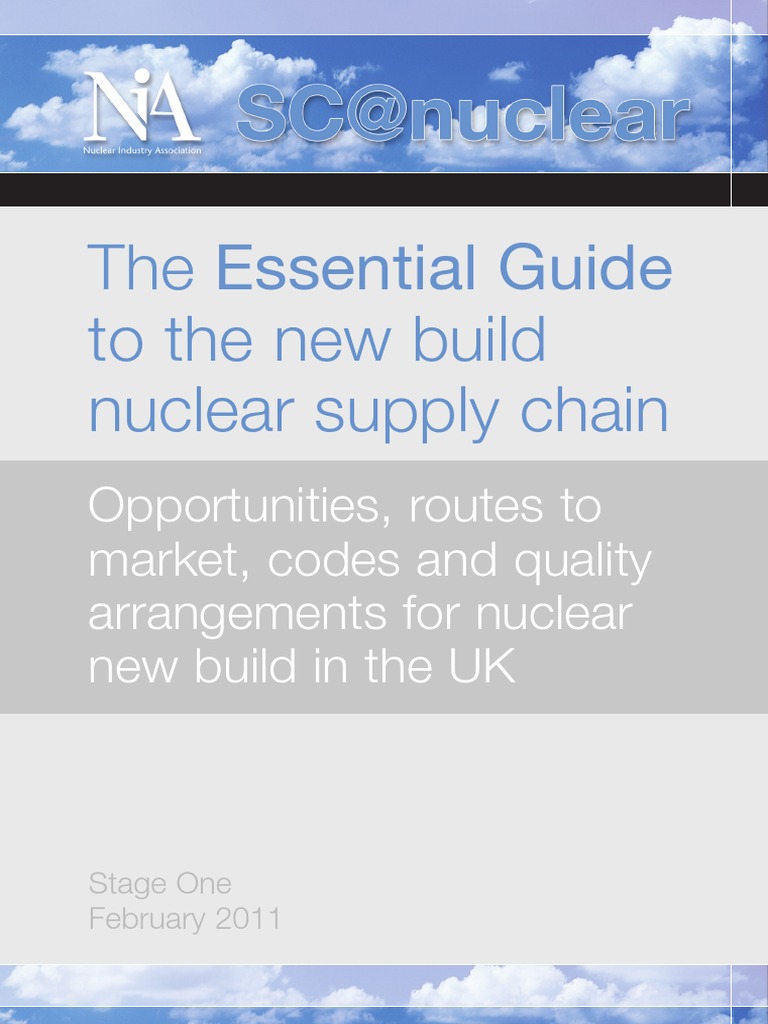 UK Nuclear New Build Supply Chain Guide | PDF