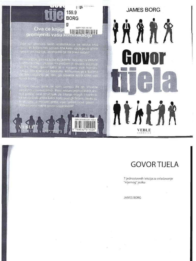 James Borg - Govor Tijela | PDF