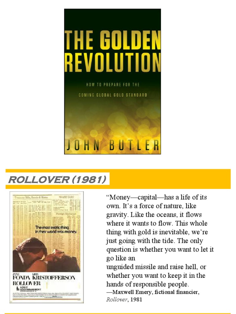 Presentation Golden Revolution by John Butler | PDF | Money Supply ...