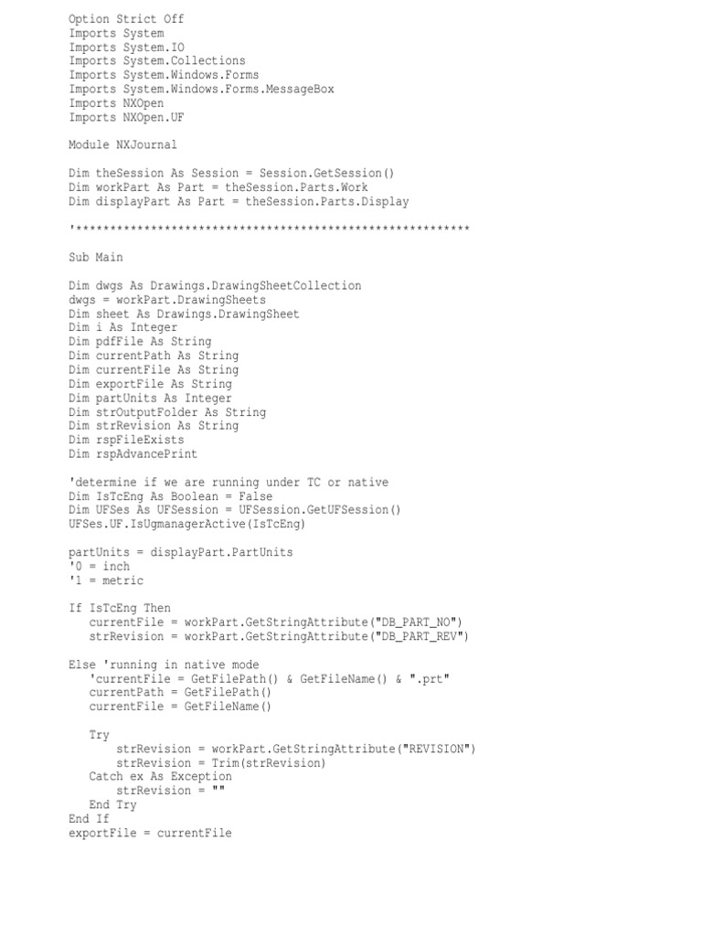 Converting A Drawing Into A .PDF File - VB | Download Free PDF | Windows Registry | Directory ...