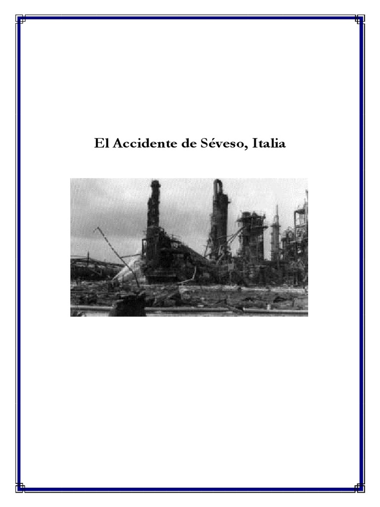 Accidente de Séveso: Causas y Consecuencias | PDF | Aluminio | Naturaleza