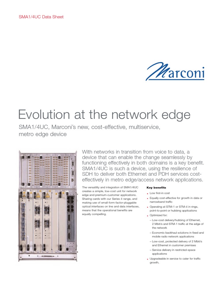 SMA1-4UC | Ethernet | Computer Network