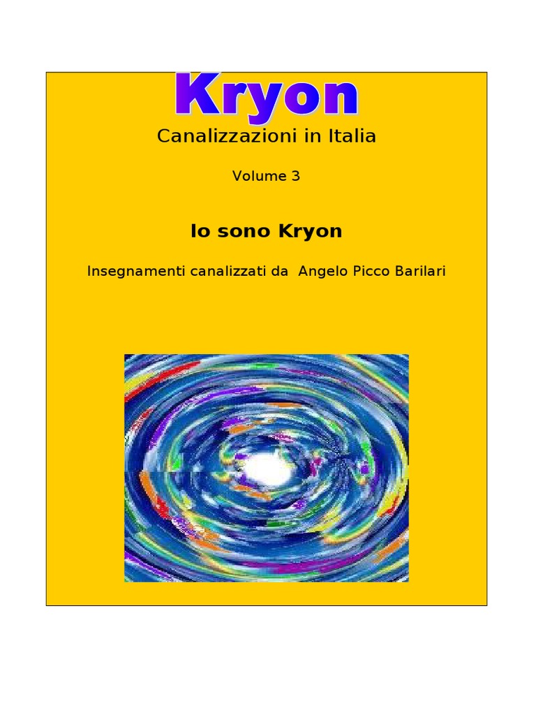 Kryon Volume 3 Italiano | PDF