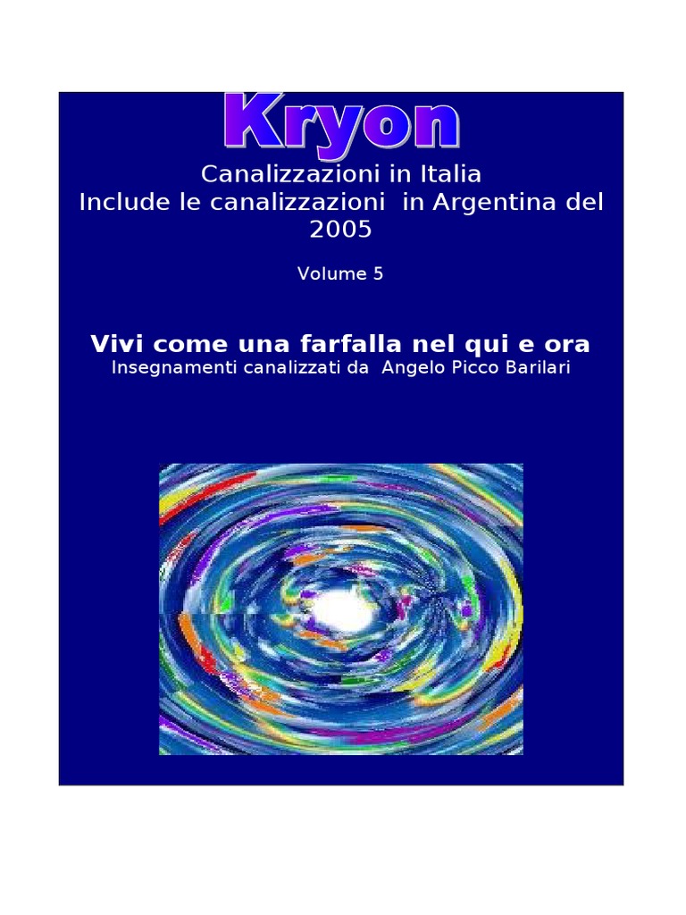 Kryon Volume 5 Italiano | PDF