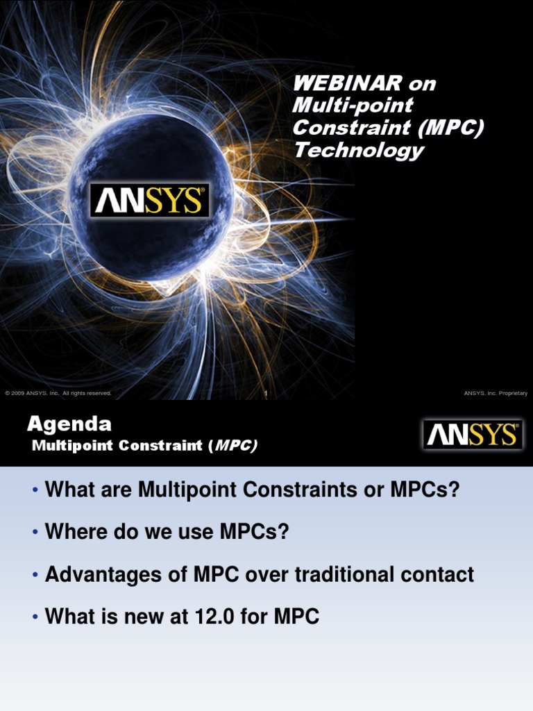 Ask The Experts MPC Contact | PDF | Deformation (Mechanics) | Stiffness