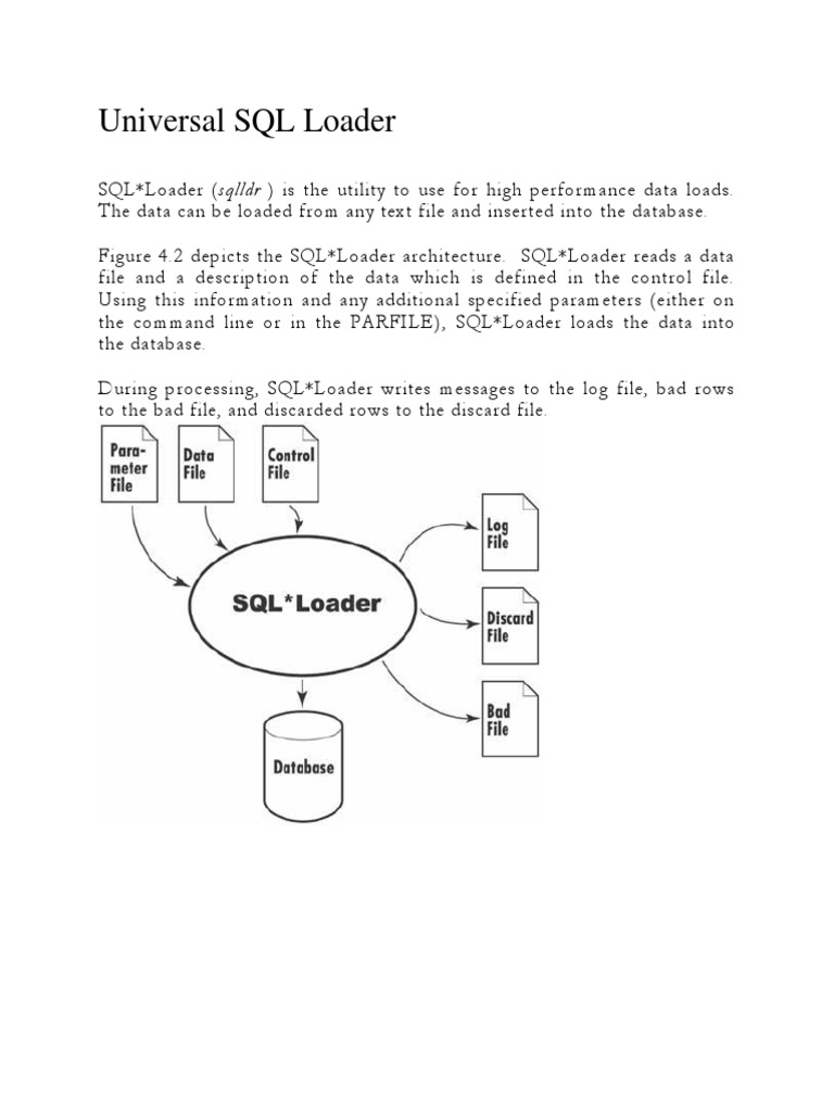 Universal SQL Loader | Sql | Oracle Database