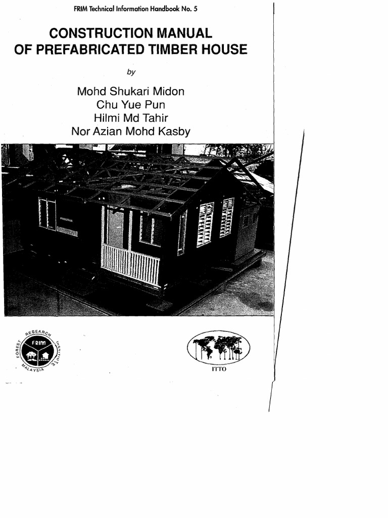 Construction Manual Timber House | Framing (Construction) | Structural ...