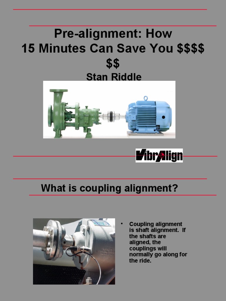 Pre Alignment PDF | PDF | Mechanical Engineering | Science