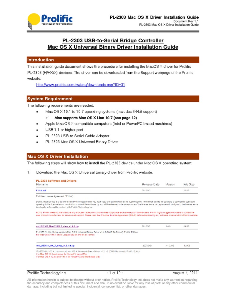 A Comprehensive Guide to Installing and Using the Prolific PL-2303 USB ...