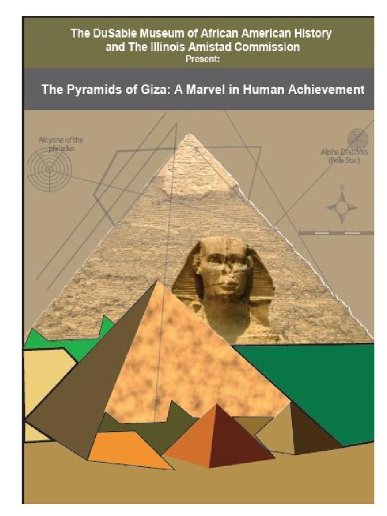 Pyramids of Giza Lesson | PDF | Egyptian Pyramids | Pyramid