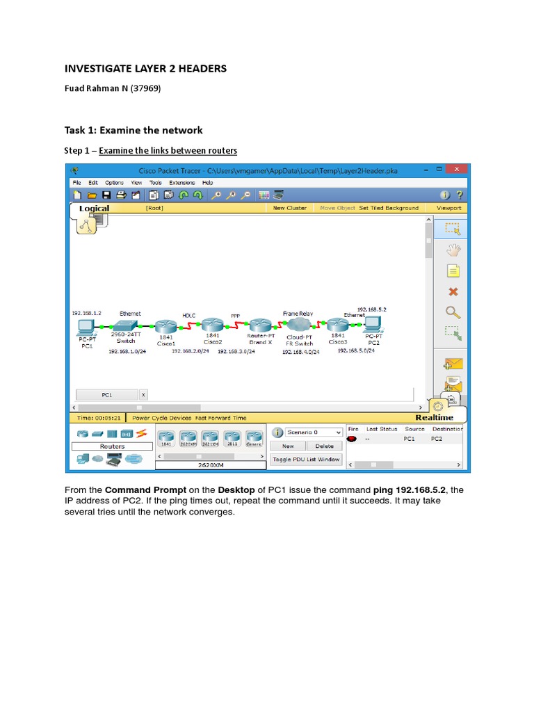 Layer 2 Header Analysis Guide | PDF