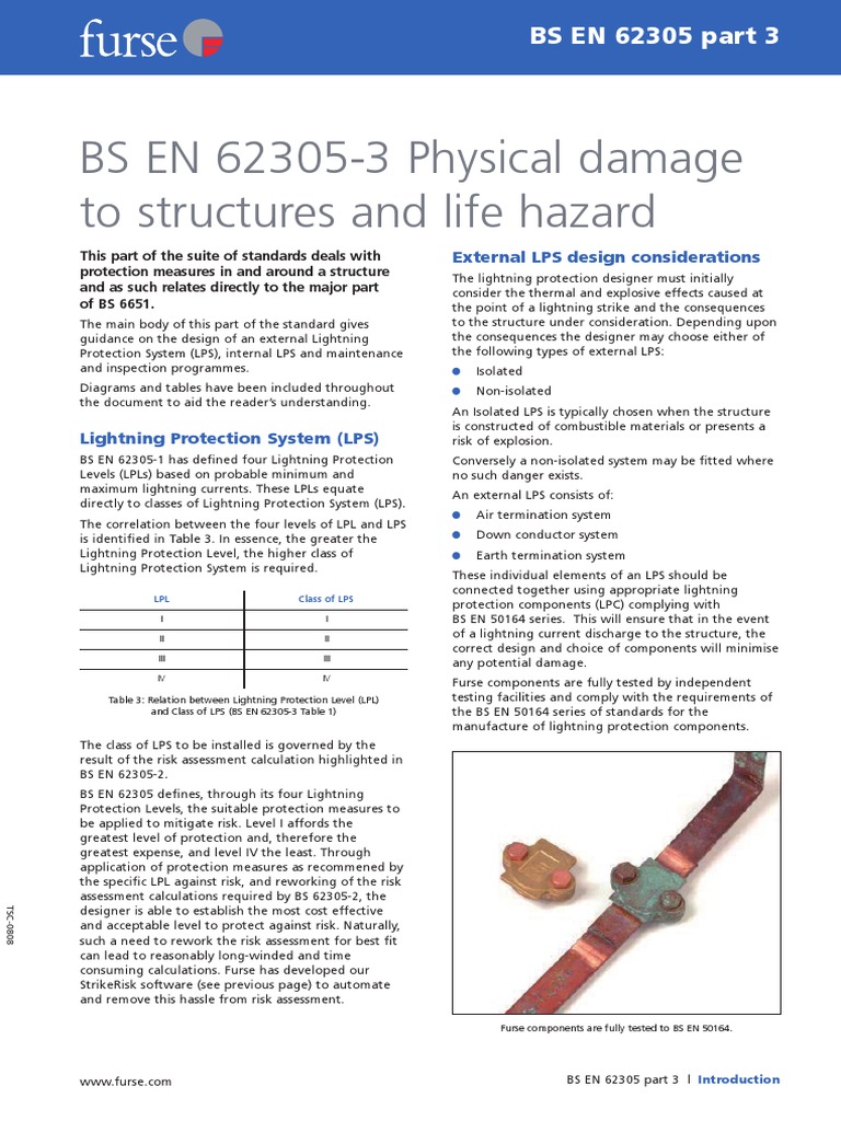 BS EN 62305-3 | Angle | Electrical Conductor
