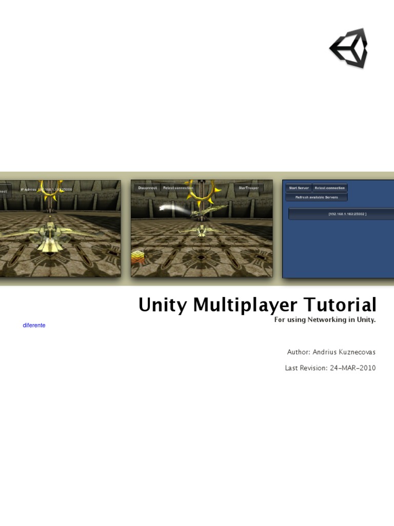 Unity3D Multiplayer Tutorial | PDF | Port (Computer Networking) | Ip ...