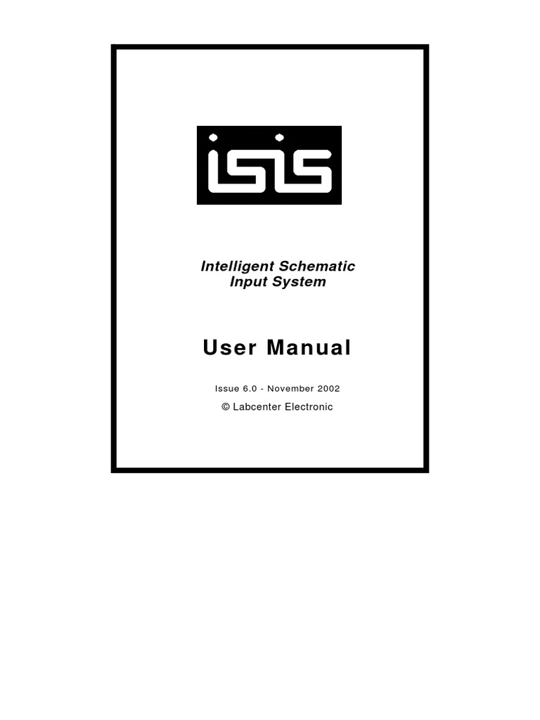 Intelligent Schematic Input System-User Manual | PDF | Printed Circuit ...