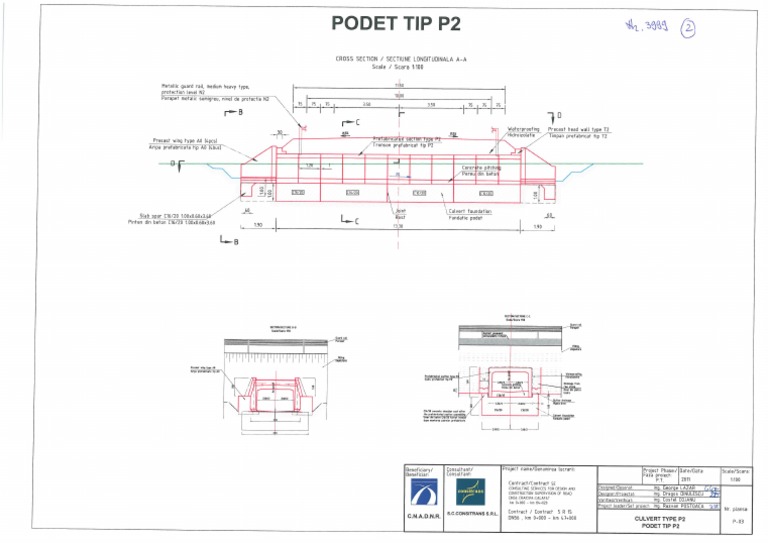 Anexa 2 - Detaliu Podet P2 | PDF