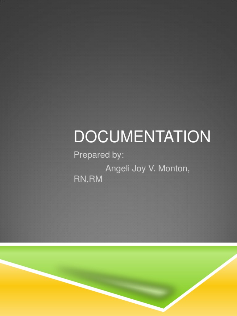 Documentation | PDF | Midwife | Nursing