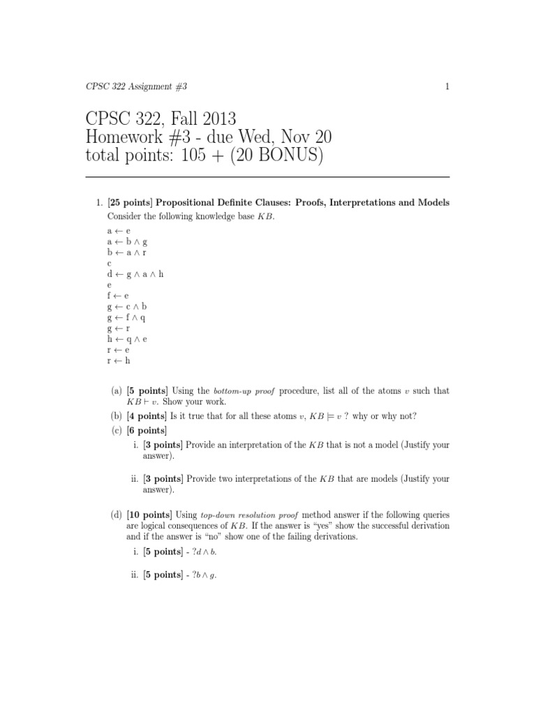 hw3 13 Nosol | PDF | Interpretation (Logic) | Logic