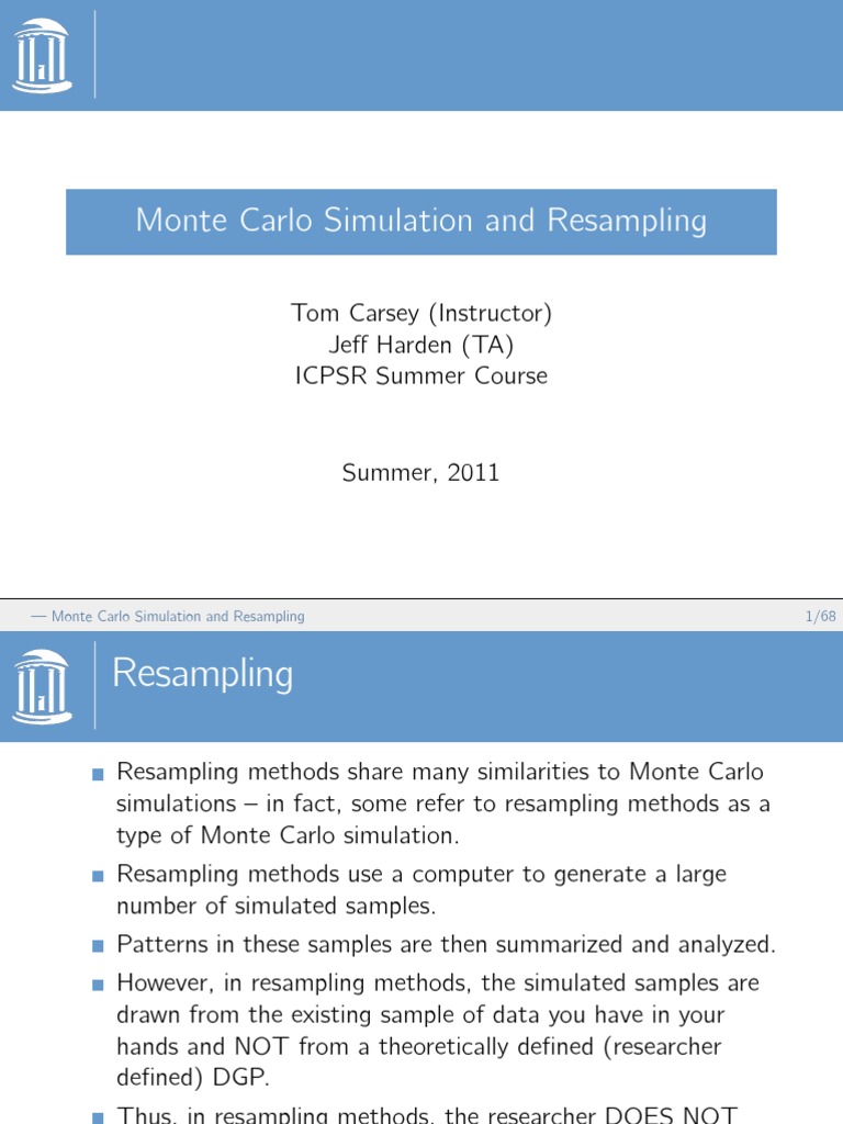 Sim Slides 2 Handout | PDF