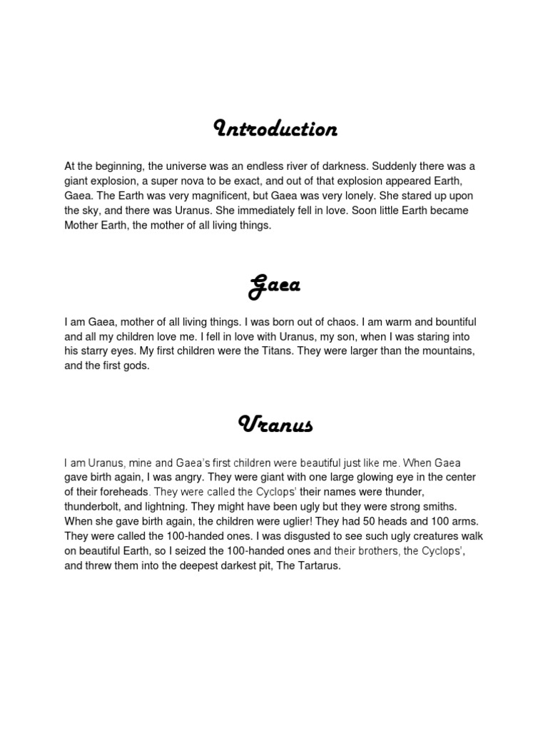 Greek Mythology Script | PDF | Hades | Hera