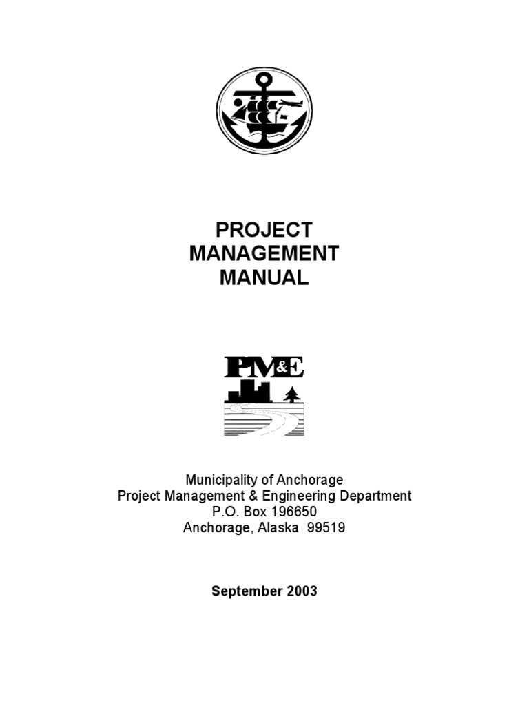 Project Management Manual | Project Management | Construction Bidding
