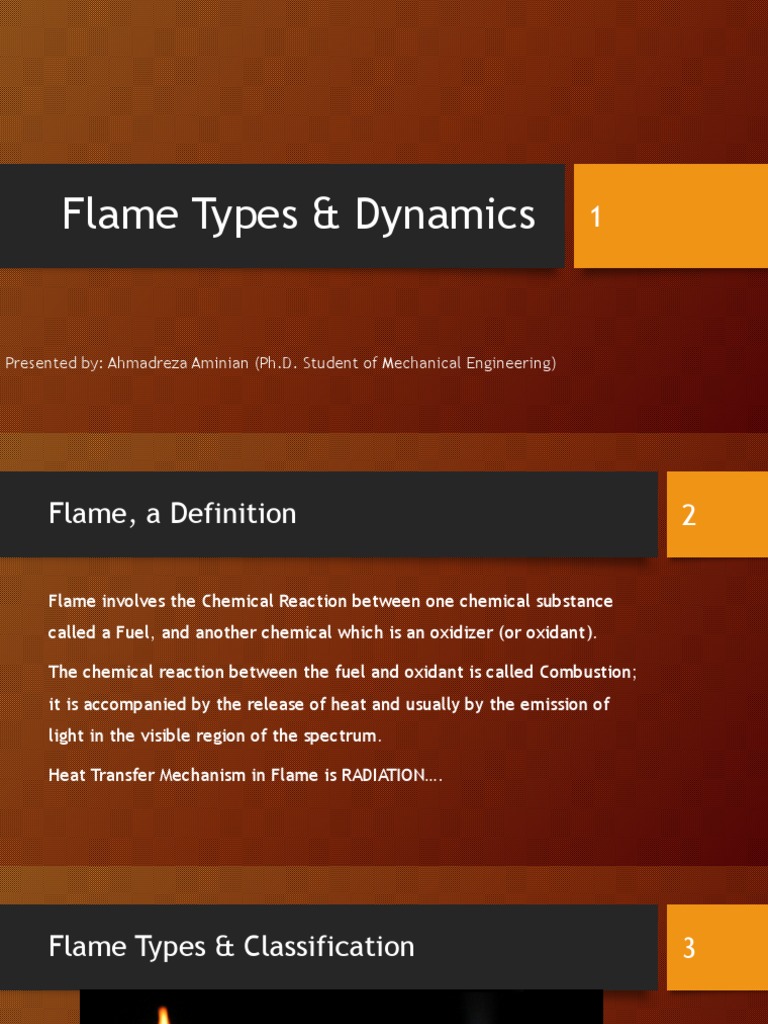 Flame Types & Dynamics | Combustion | Chemical Engineering