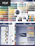 Alucobond Color Chart | PDF | Color | Silver