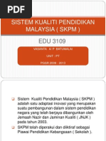 SKPM Standard Kualiti Pendidikan Malaysia | PDF