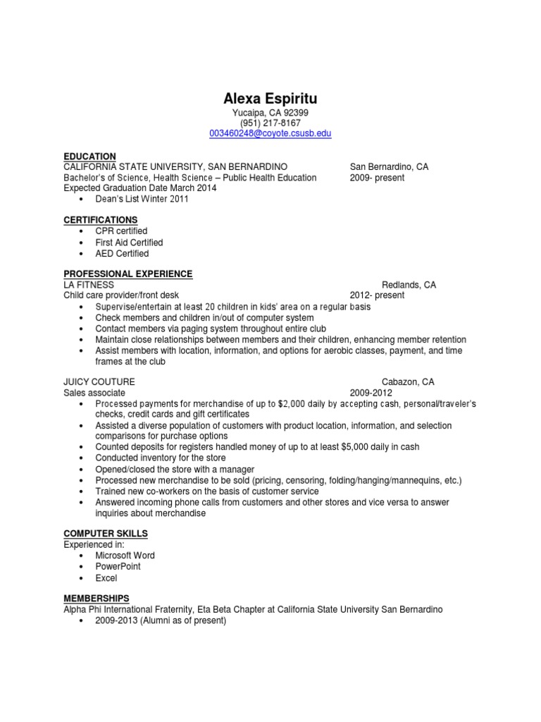 Professional Resume | PDF