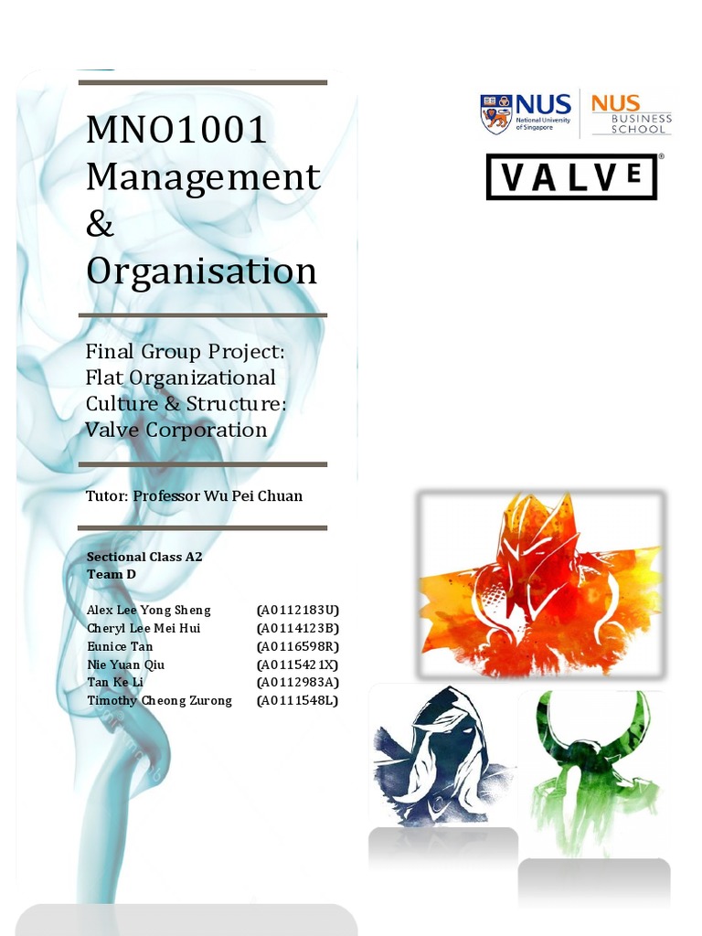 Management Organization Sample | PDF | Organizational Structure ...