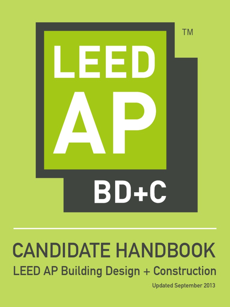 LEED AP BD+C Candidate Handbook 0 | PDF