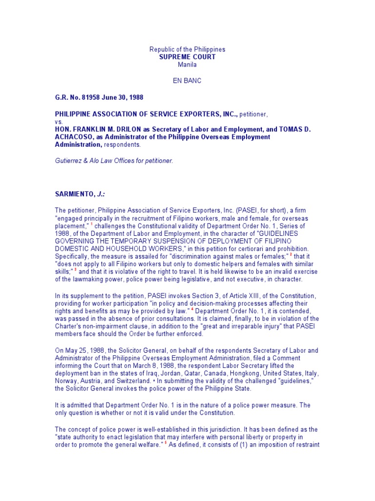 Labor Cases | PDF | Law Of Agency | Appeal