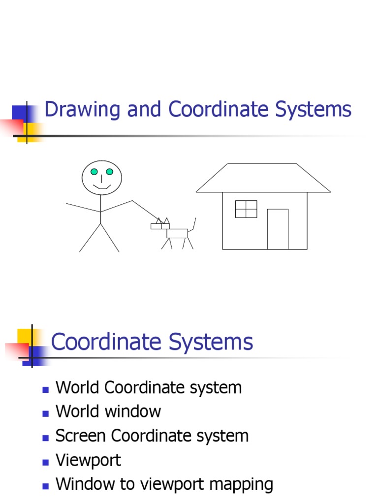 Drawing and Coordinate Systems | PDF | Cartesian Coordinate System ...