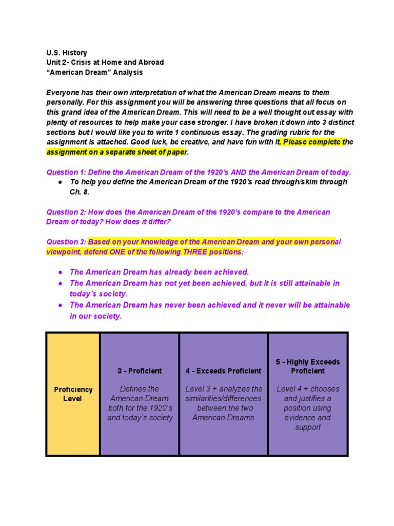 6 Americandreamanalysis | PDF | Sports & Recreation | Social Science