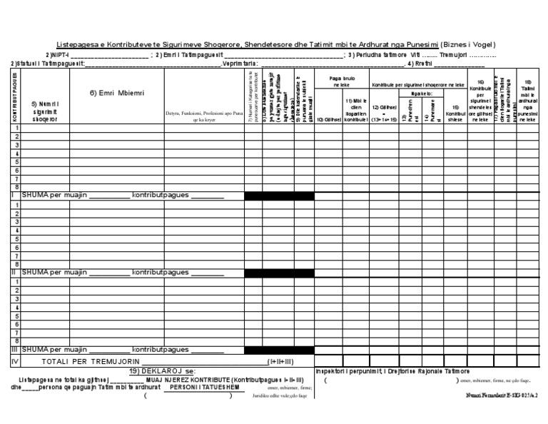 Formulari E Sig 025 A.2 | PDF