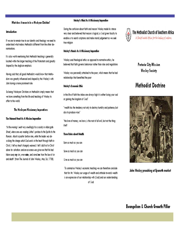 Methodist Doctrine | PDF | Methodism | John Wesley