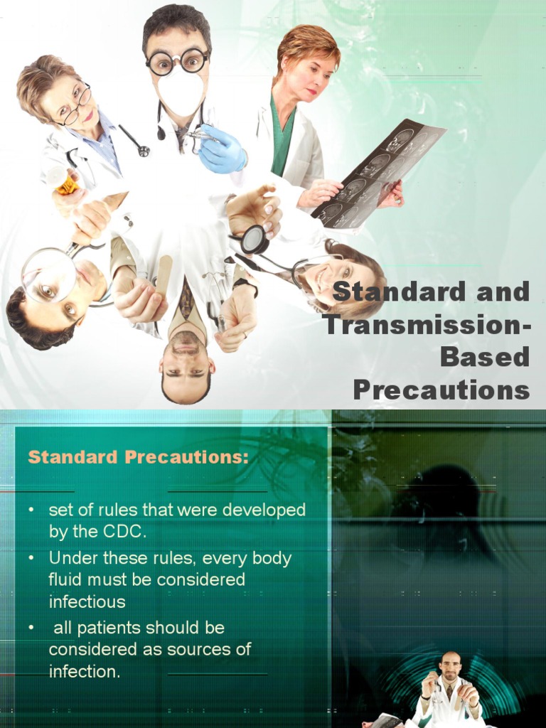 Standard and Transmission-Based Precautions | PDF | Transmission ...
