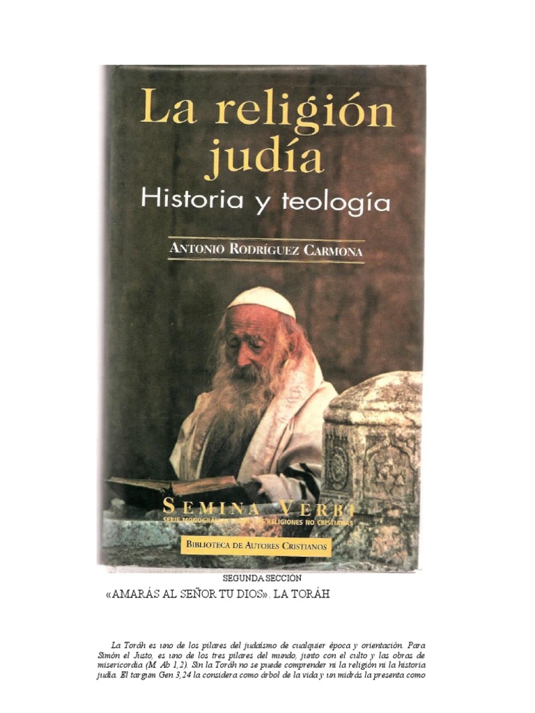 La Religión Judía - La Tora | PDF | Tora | Moralidad