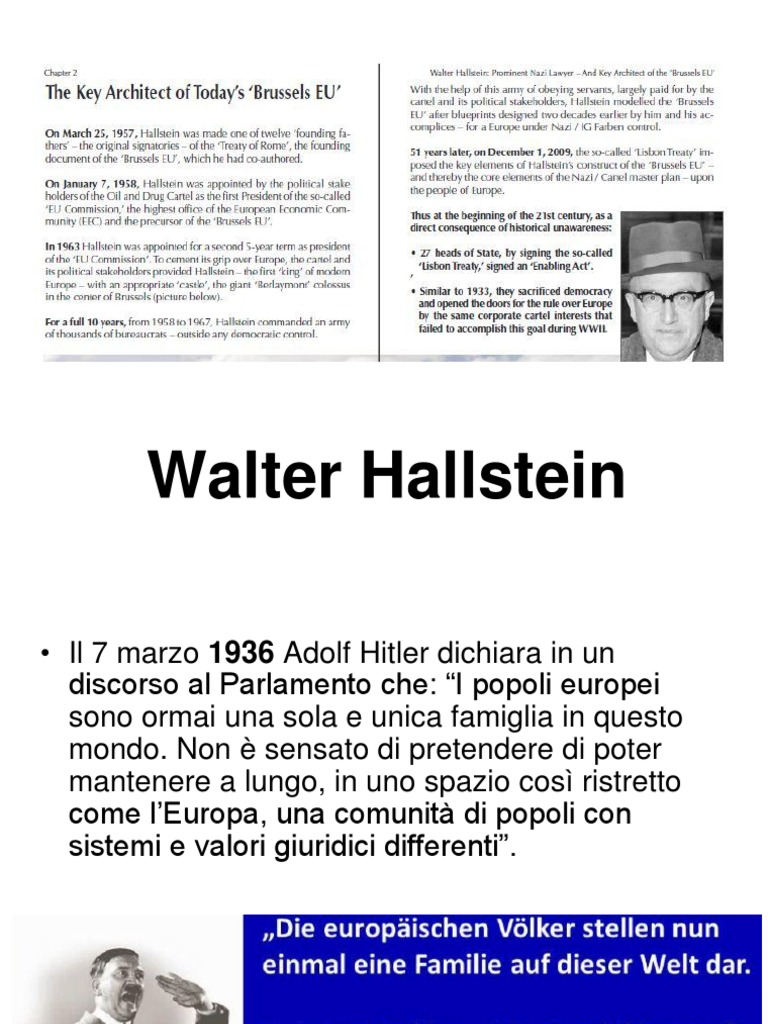 Walter Hallstein | PDF