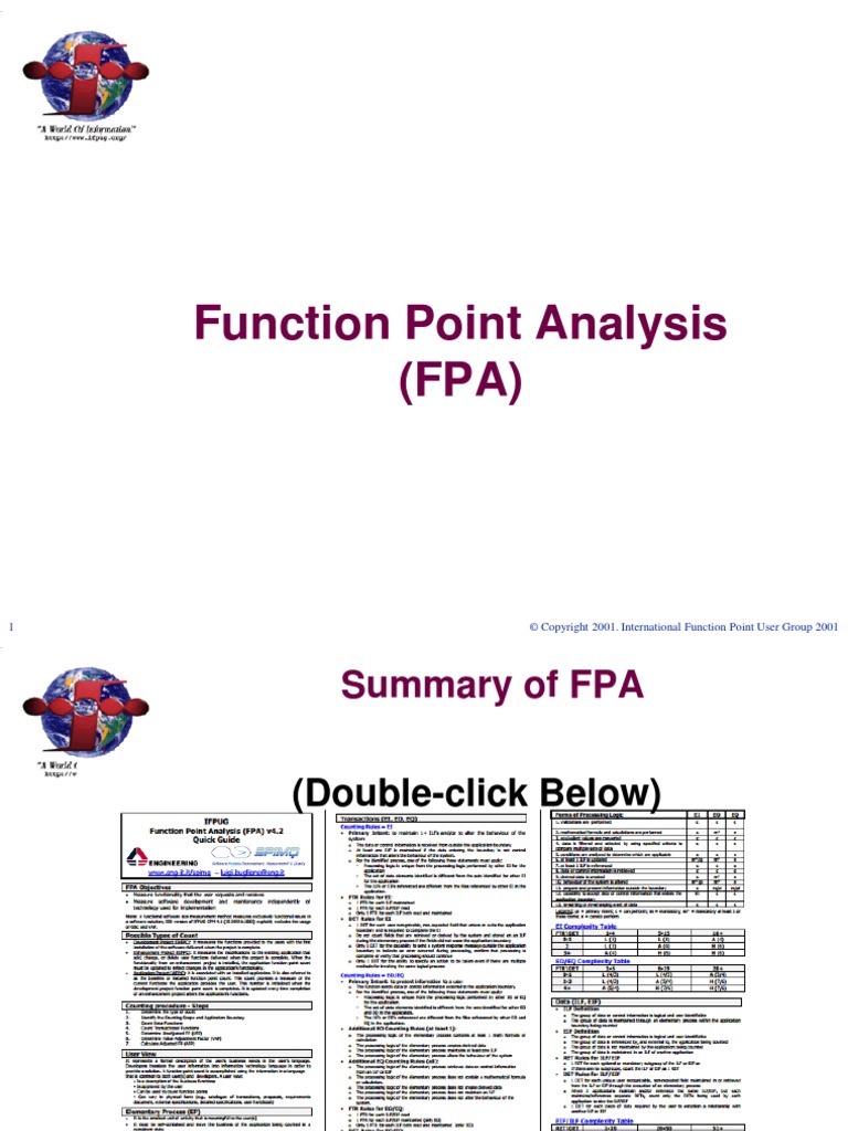 Ifpug Function Point Pdf Function Mathematics Input Output