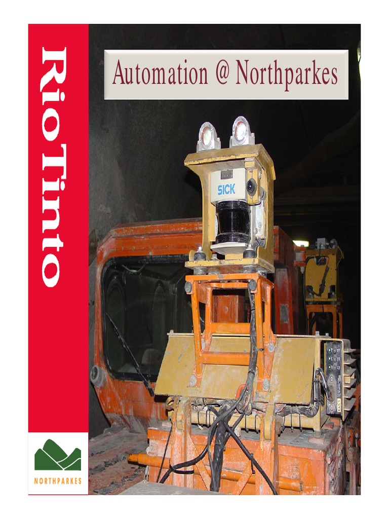 Automation at Northparkes Rio Tinto | PDF | Mining | Automation