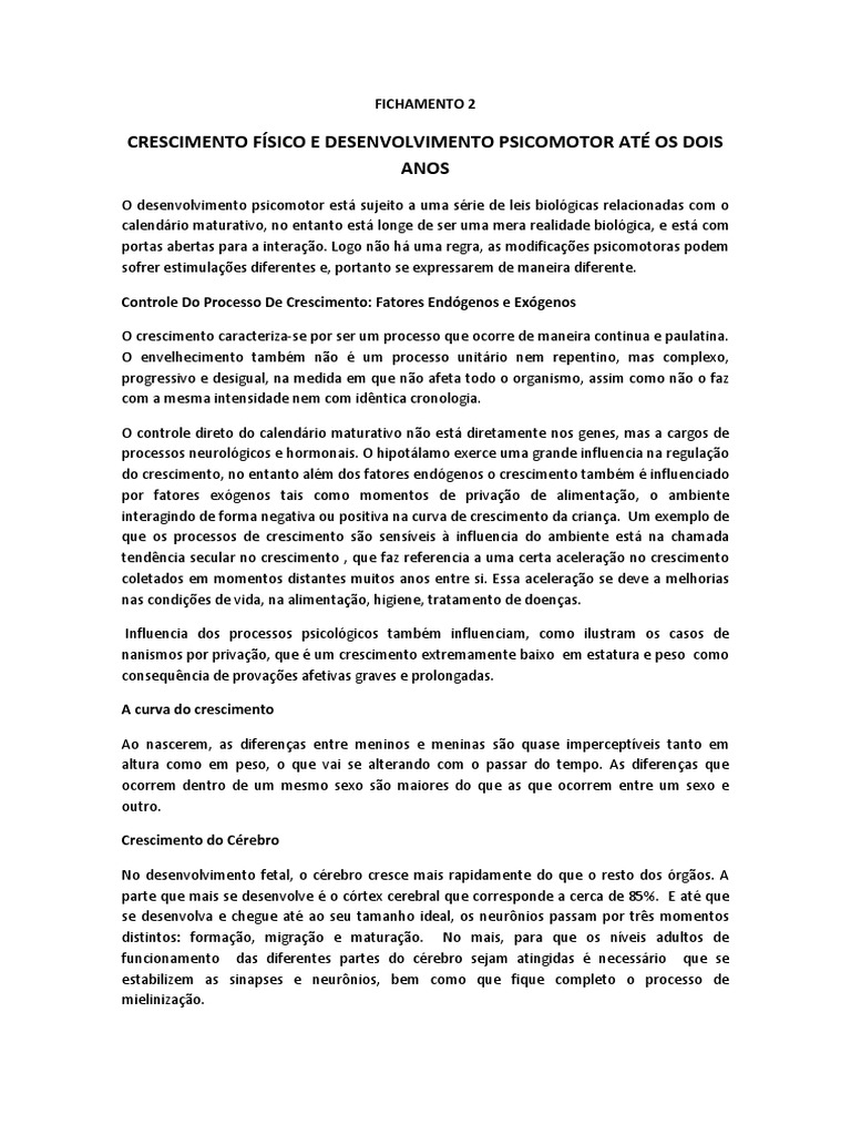 Fichamento 2 | PDF
