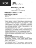 Clenbuvent Expectorante 0.005-7.5MgMl Jarabe - F | PDF | Cuidado de la ...