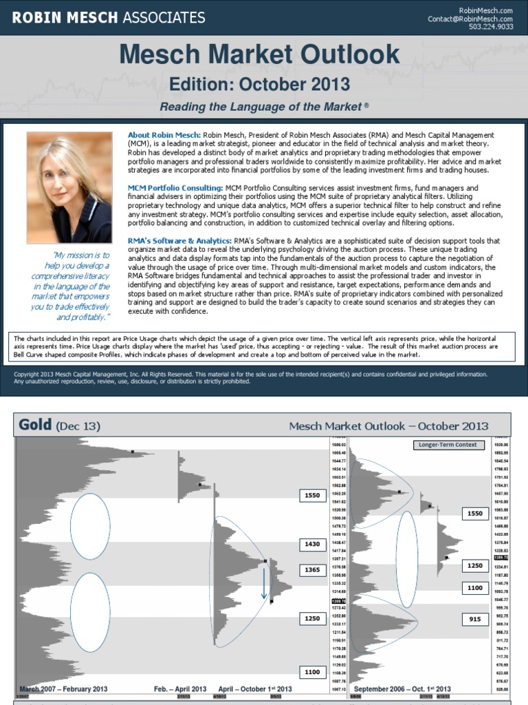 Market Outlook Oct 2013 | PDF | Analytics | Portfolio (Finance)